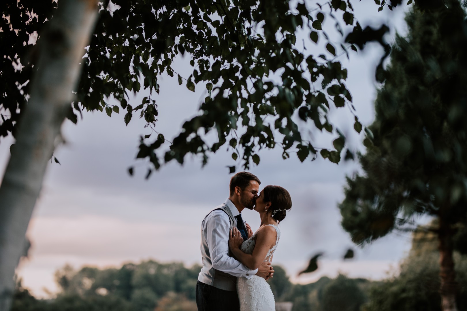 Anna & Cameron at Talbooth Restaurant | Milsom Weddings