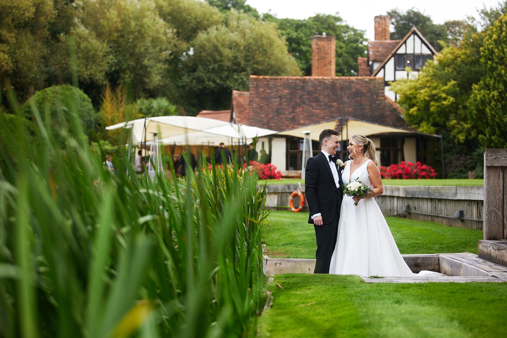 Fraser & Emily at Talbooth Restaurant | Milsom Weddings